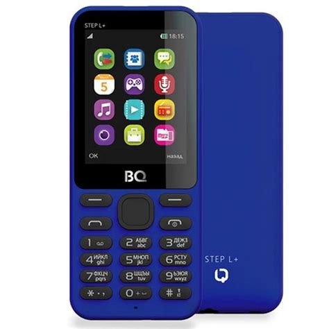 Телефоны, гаджеты, аксессуары :: BQ 2431 Step L+ Dark Blue