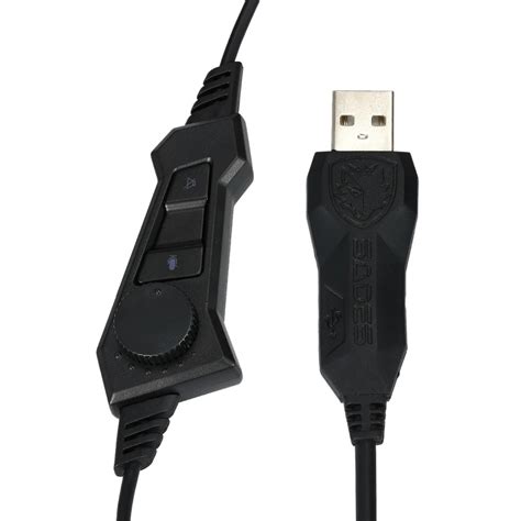 Sades A6, игровые наушники, 7,1, объемный звук, стерео, над ухом ...