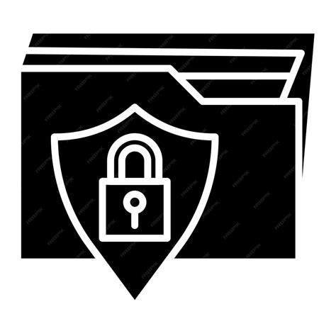 Premium Vector Document Security Vector Illustration