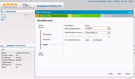 How Do I Enable MAC Authentication In Aruba Instant Using InternalDB