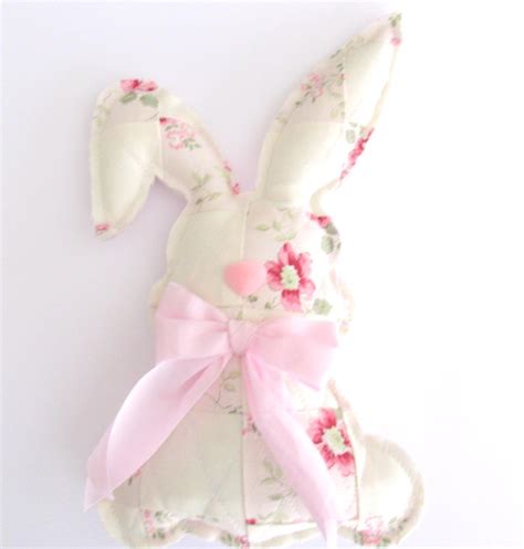 Quilted Rabbit Sewing Pattern Patchwork Fabric Pdf Pattern Etsy