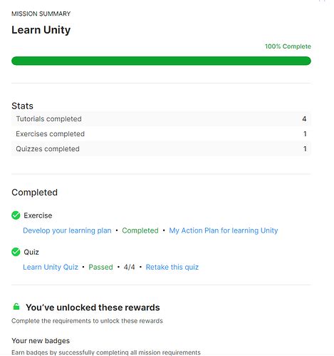 Unity Essentials Pathway Won T Complete Questions Answers Unity