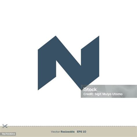 N 편지 벡터 로고 템플릿 일러스트 디자인입니다 벡터 Eps 10 개념에 대한 스톡 벡터 아트 및 기타 이미지 개념 광고 기업 비즈니스 Istock