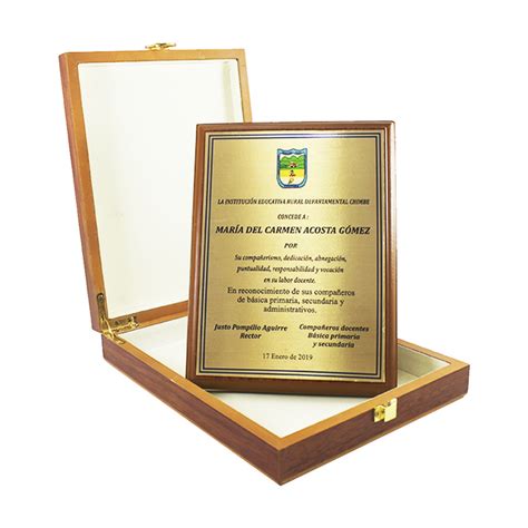 Placas De Reconocimiento