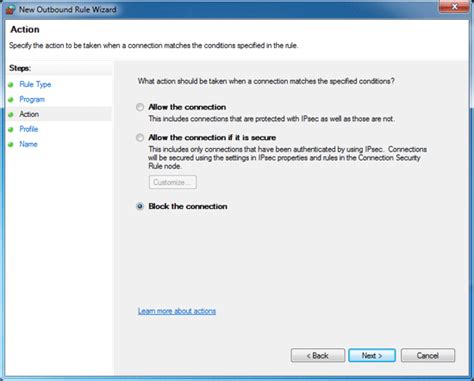 Using Windows Firewall To Block A Program From Accessing The Internet