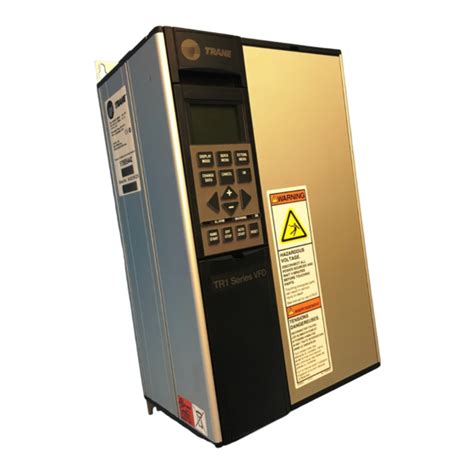 TRANE LONWORKS TR1 SERIES VFD INSTALLATION AND OPERATION MANUAL Pdf Download ManualsLib