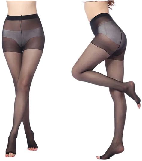 Buy Summer Sexy Thin Open Toed Tights Cored Wire Women Stockings For Peep Toe