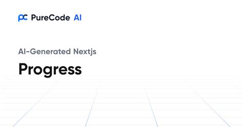 Build Great Nextjs Progress Components Faster Using Ai Tools