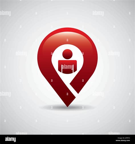 Pin Location Design Stock Vector Image And Art Alamy