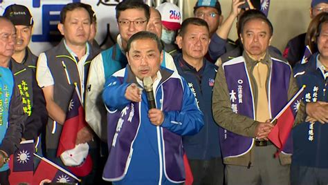 侯友宜回防新北喊「誰比我更愛中華民國」 轟民進黨「瞎了眼」！