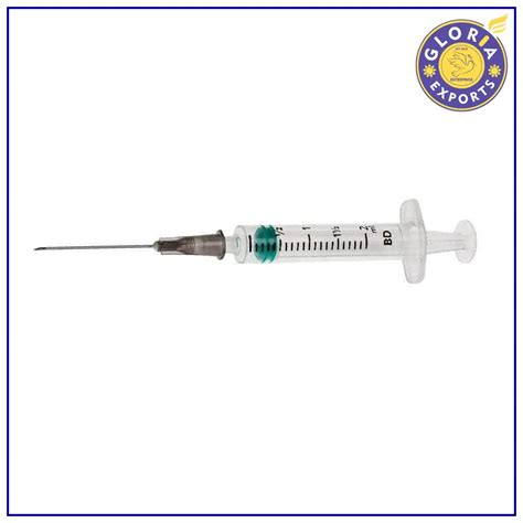 Becton Dickinson Bd Luer Lock Syringe With Needle