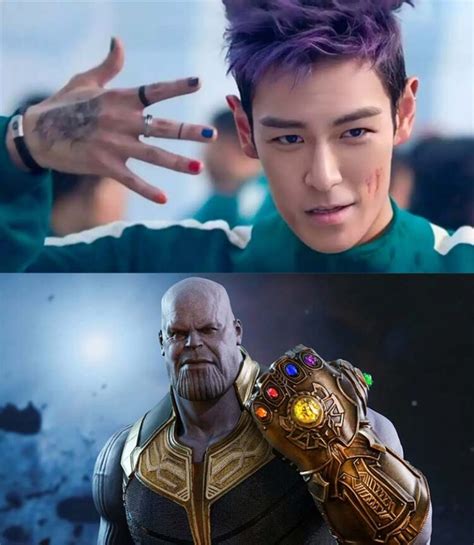 Thanos Squid Game Color Eyes