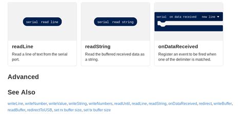 Serial Documentation Blocks Under Advanced Section Dont Render · Issue