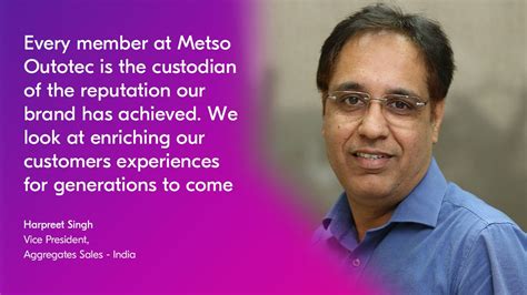 Metso Outotec On Linkedin Meet Harpreet Singh Vice President