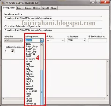 Fajrirahani Software Downloader Dengan Avrdude Gui 13 Dan Avrdude 52