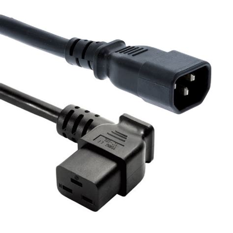 Iec C14 Male To Iec C19 Female