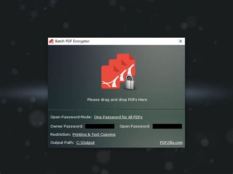 Batch PDF Encryptor PRO Encryption Software 10 Off For PC