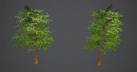 stylized tree 3d trees unity asset store