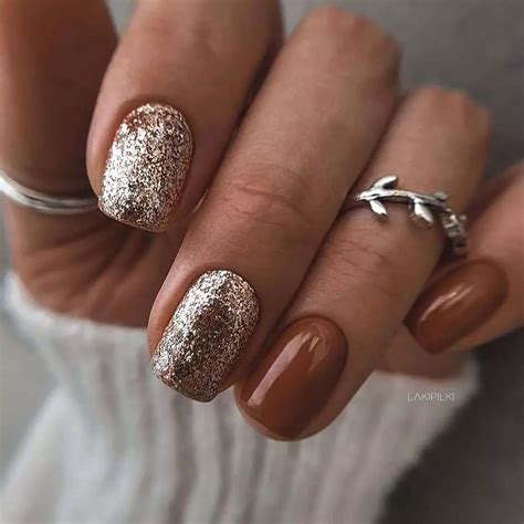 Pin By Татьяна Карпович On Маникюр Fall Gel Nails Cute Gel Nails