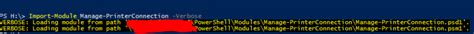 Command Found But Module Could Not Be Loaded Programming Development Spiceworks Community