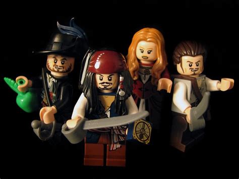 Toys Lego Toy Pirates Of The Caribbean Jack Sparrow Screenshot Action Figure Hd Wallpaper