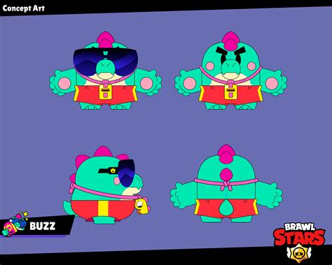 Artstation Brawl Stars Character Concepts Character Concept Star