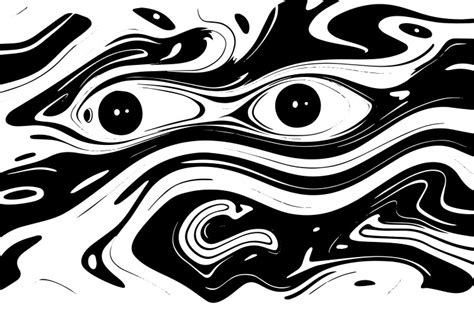 Abstract Wavy Seamless Pattern Trendy Royalty Free Vector