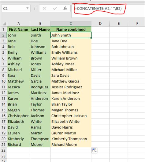 Learn How To Quickly And Easily Merge Cell Values Into A Single Cell Or