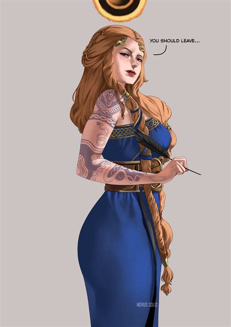 Rule 34 1girls Aesir Norse Mythology Blonde Hair Blue Eyes Braid