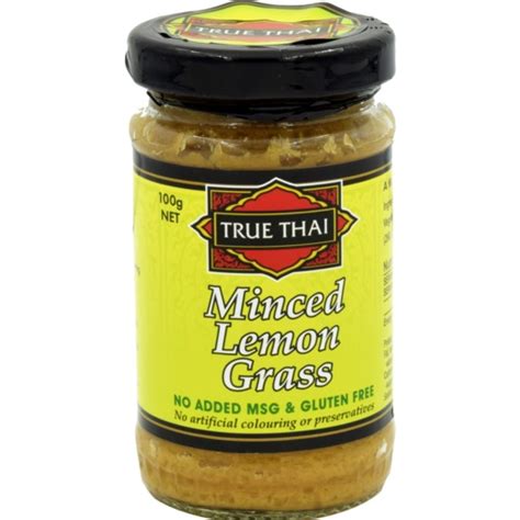True Thai Minced Lemongrass 100g Adelaides Finest Supermarkets