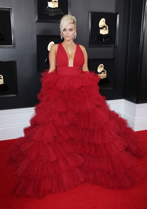 Bebe Rexhas Best Awards Show Looks See Red Carpet Photos