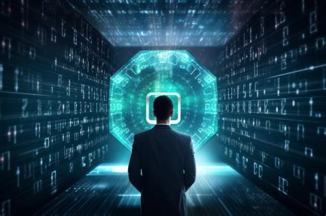 Premium Photo Secure Encryption Technology For Privacy And Data