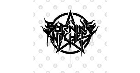 Burning Witches Black Logo Burning Witches T Shirt Teepublic