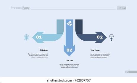 Three Arrow Infographic Diagram Template Stock Vector Royalty Free 762807757 Shutterstock