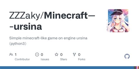 GitHub ZZZaky Minecraft Ursina Simple Minecraft Like Game On Engine Ursina Python