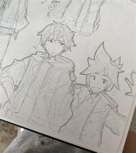 Akito Vbs Len Doodles Rprojectsekai