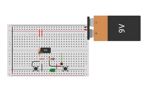 Circuit Design Flip Flop Con Botones Tinkercad