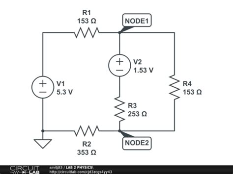LAB PHYSICS CircuitLab
