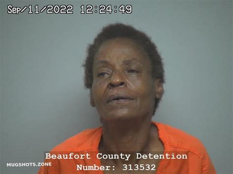 Beverly Ann Mitchell 09 11 2022 Beaufort County Mugshots Zone