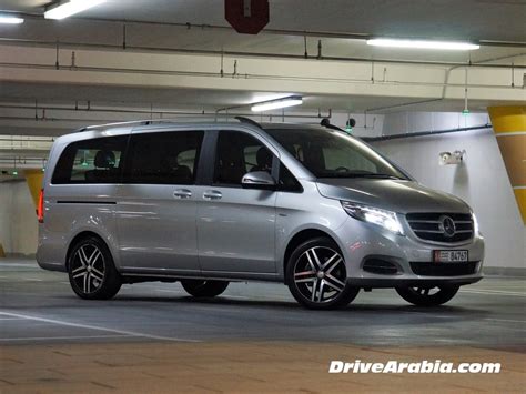 First Drive 2018 Mercedes Benz V Class In The Uae Drivearabia