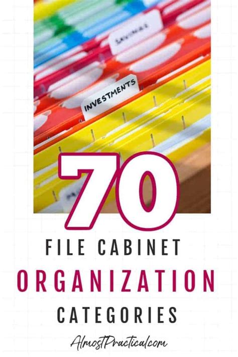 how to create a home filing system that works for you