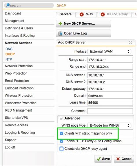 Unlocking Sophos Utms Dhcp Capabilities