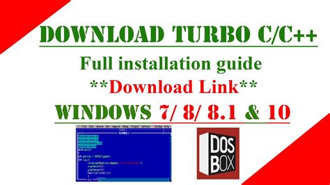 Turbo C C Latest Version Full Installation Guide With Download