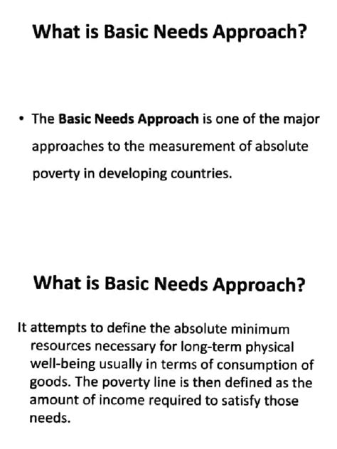 Basic Needs Approach Pdf Basic Needs Poverty Threshold Basic Needs Approach Pdf Basic Needs Poverty Threshold