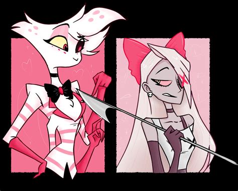 Vaggie Angel Dust Hazbin Hotel Hazbin Hotel Vivzieverse
