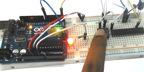 Uart Link Atmega8 And Arduino Uno Communication Setup