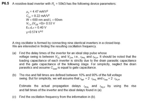 Solved Subject Is CMOS Digital Integrated Circuits Chegg Com