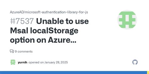 Unable To Use Msal Localstorage Option On Azure Frontdoor With Waf