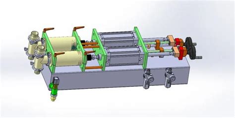 【工程机械】气动灌装机（手动灌装机）3d模型图纸 Step格式 知乎