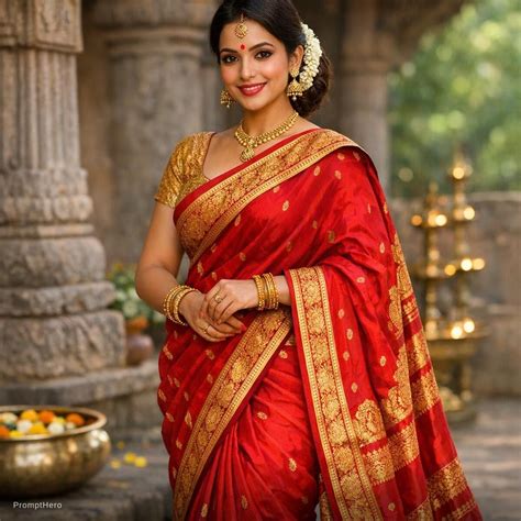 Hero Prompt Desi Women In Saree